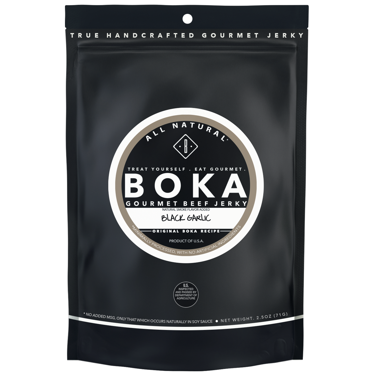 Boka Gourmet Beef Jerky - SESAME GARLIC TERIYAKI – BOKA GOURMET