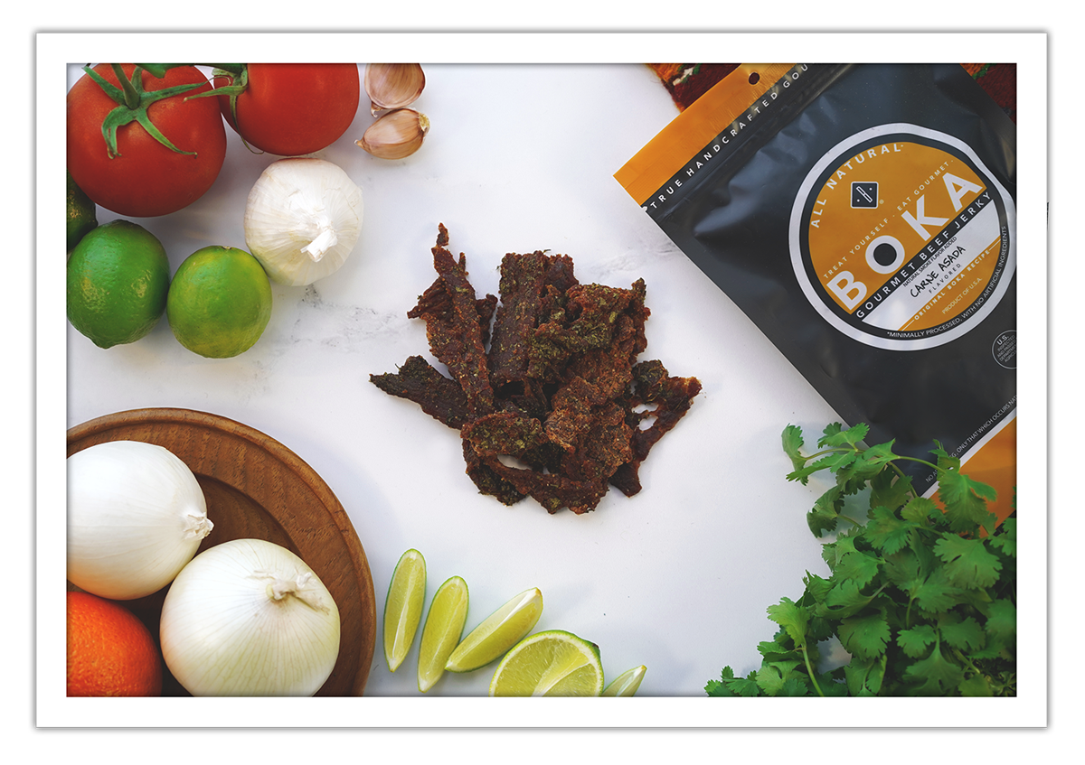 Boka Gourmet Beef Jerky - SESAME GARLIC TERIYAKI – BOKA GOURMET